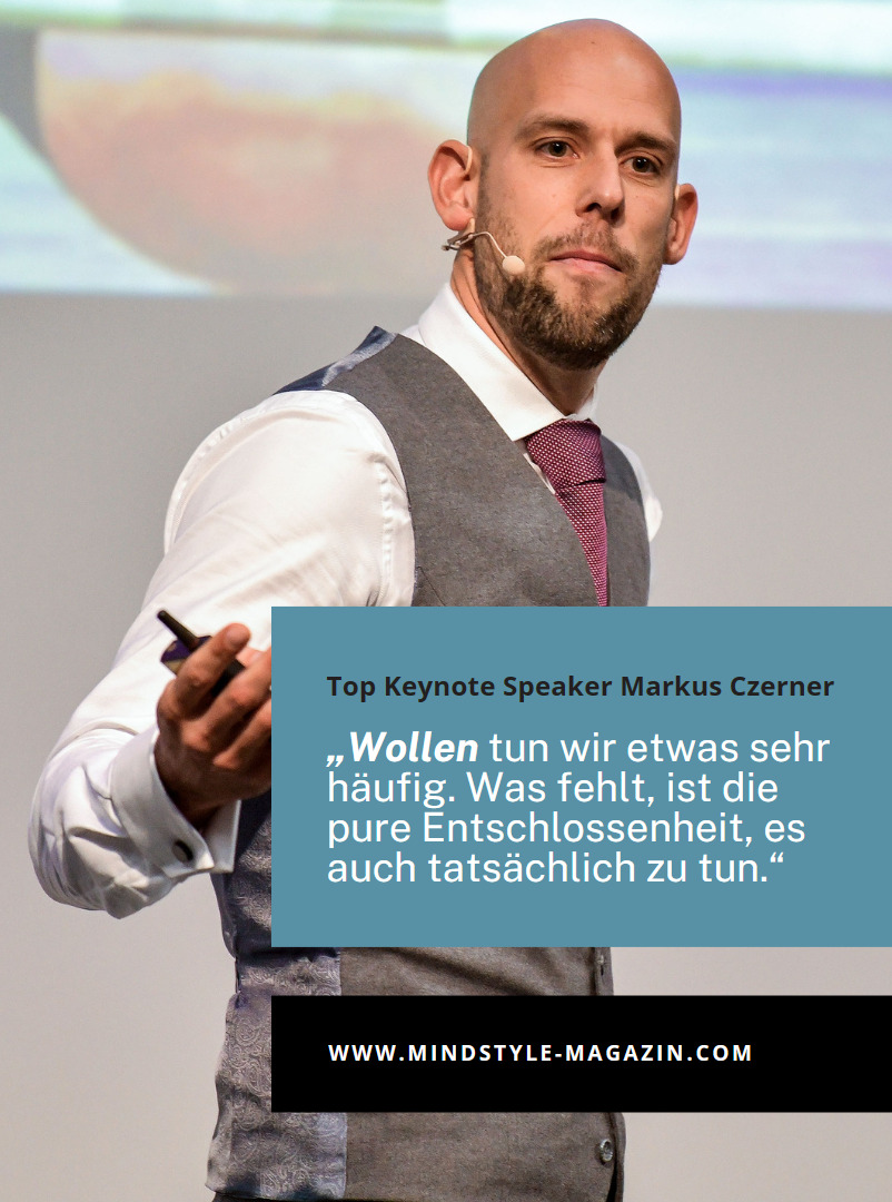 Markus Czerner: Entschlossenheit macht erfolgreich