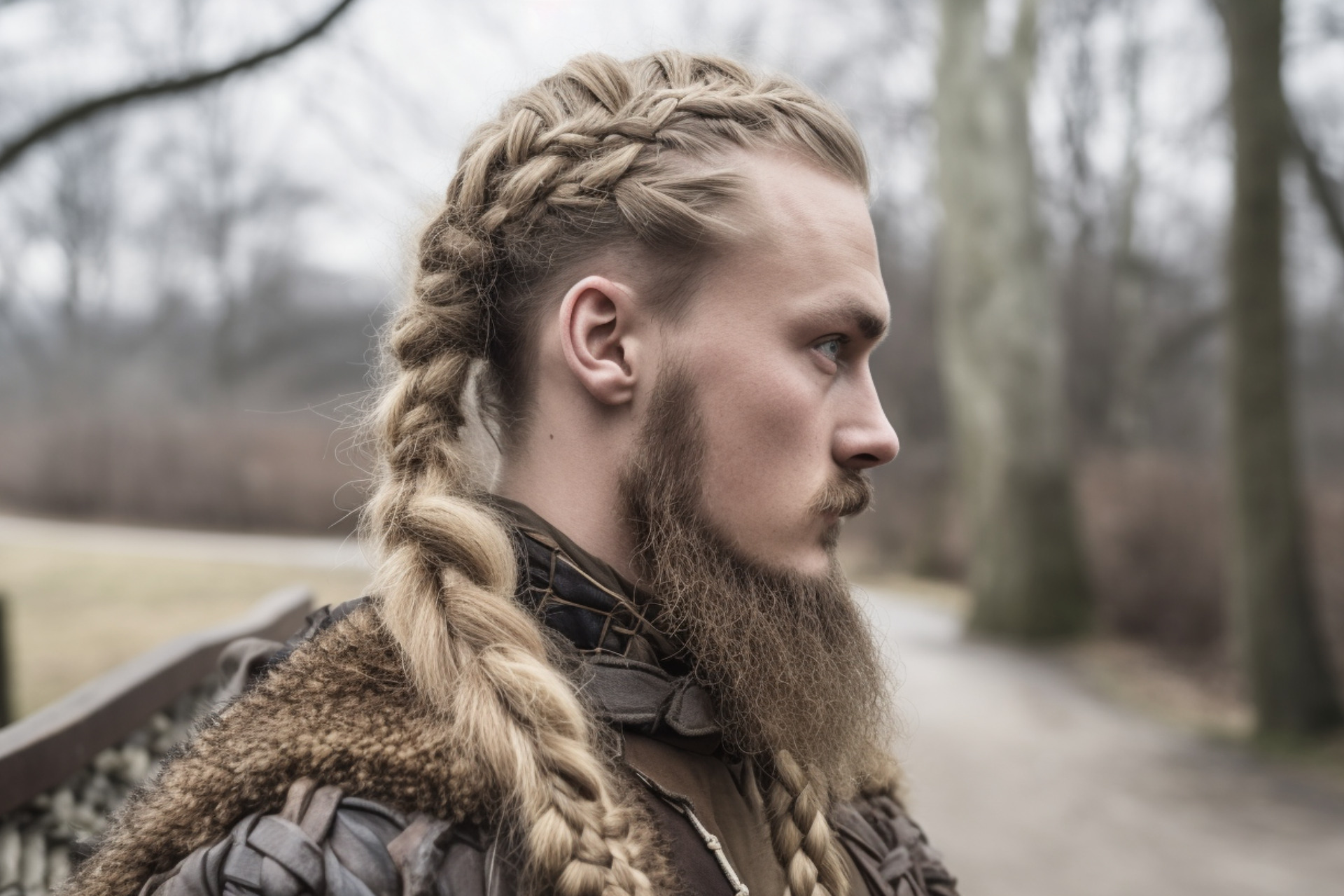 Wikinger Frisur: Nordische Trend Frisuren für Frau und Mann