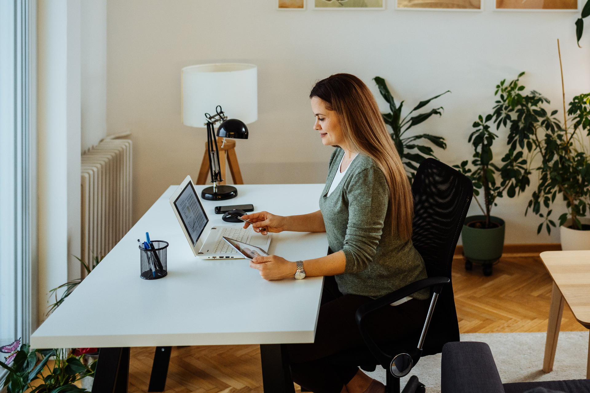 Effizienter von Zuhause aus arbeiten: Arbeitsplatz | Tipps